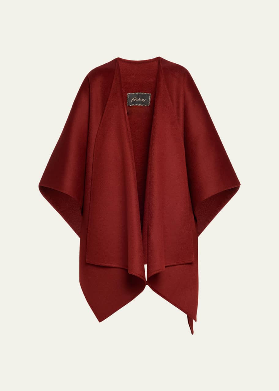 Brioni Double Splittable Cape - Bergdorf Goodman