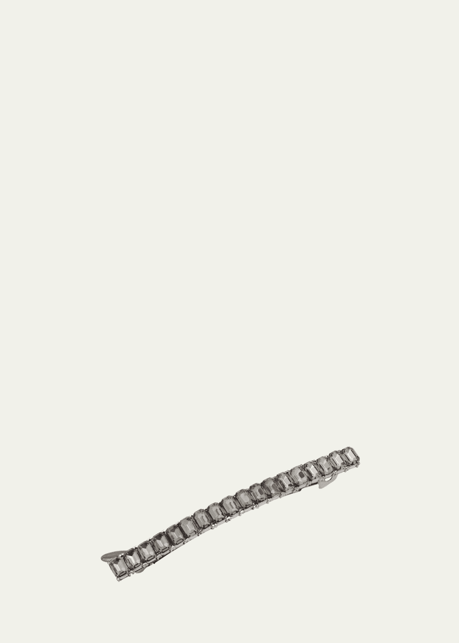 Natasha Accessories Limited Embellished Tin Barette - Bergdorf Goodman