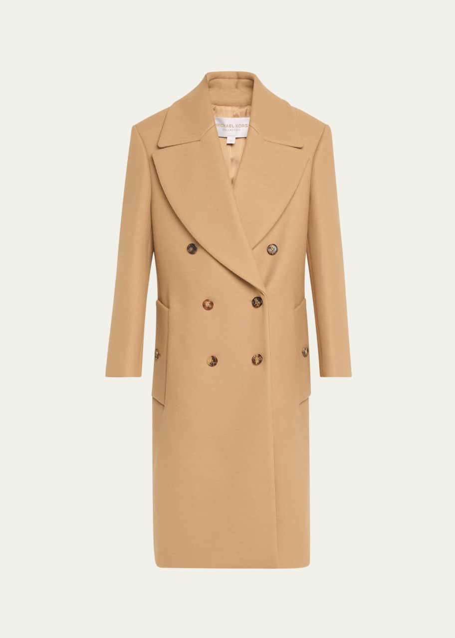 Michael Kors Collection Double-Breasted Wool Coat - Bergdorf Goodman