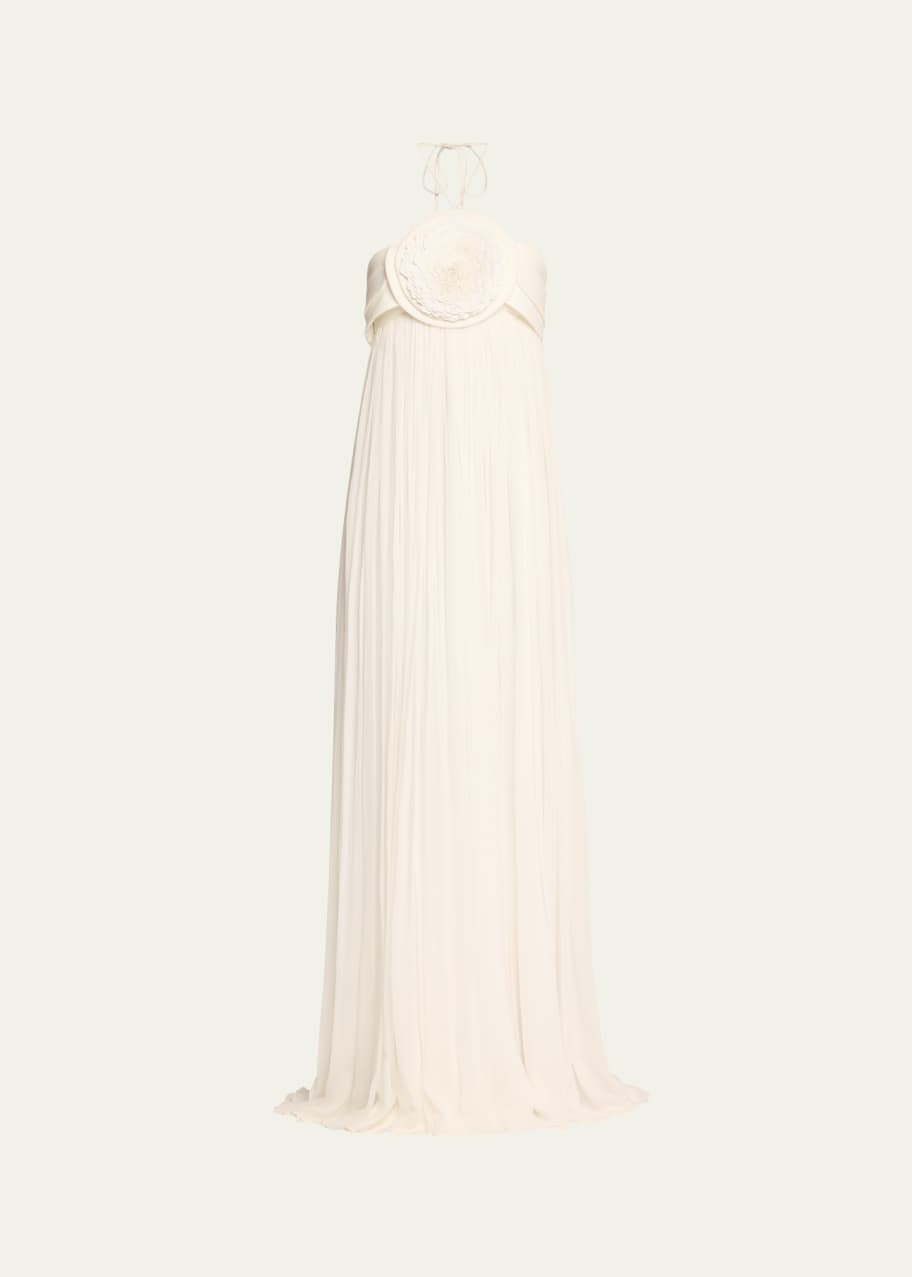 Alexis Mallorie Flower Halter Maxi Dress - Bergdorf Goodman