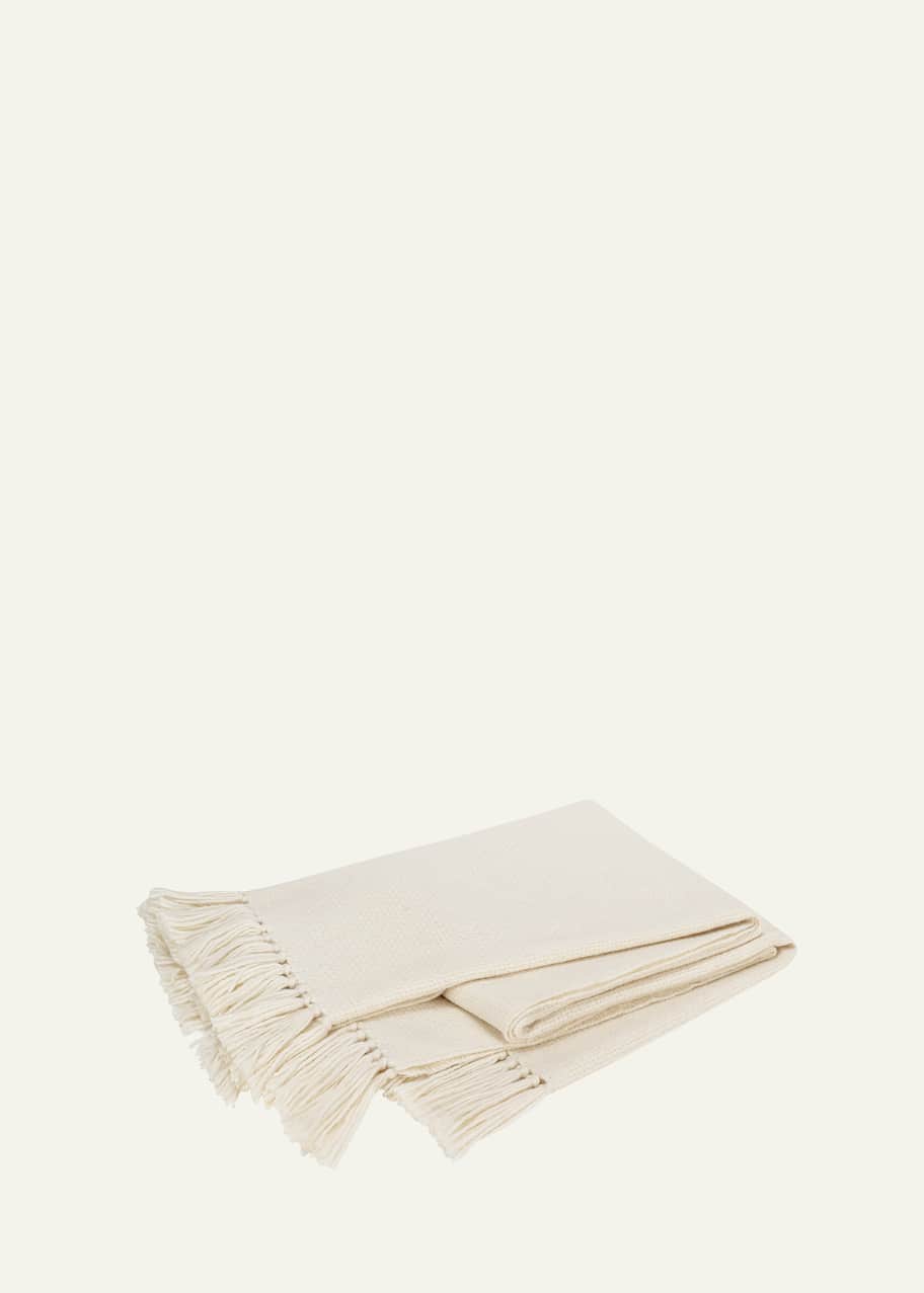 Matouk Lanza Throw, 50" x 75" - Bergdorf Goodman