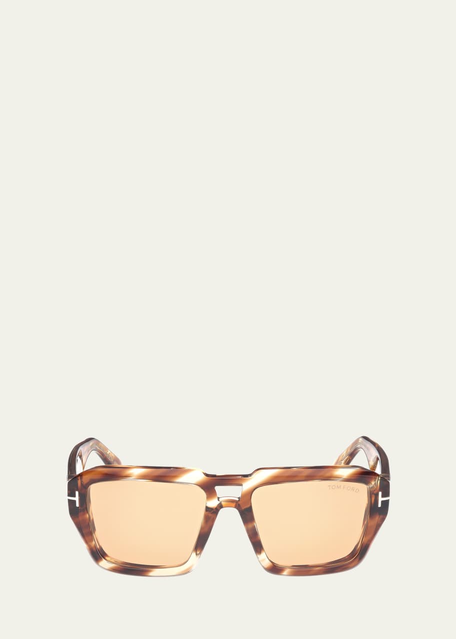 TOM FORD Icon T-Monogram Aviator Sunglasses - Bergdorf Goodman