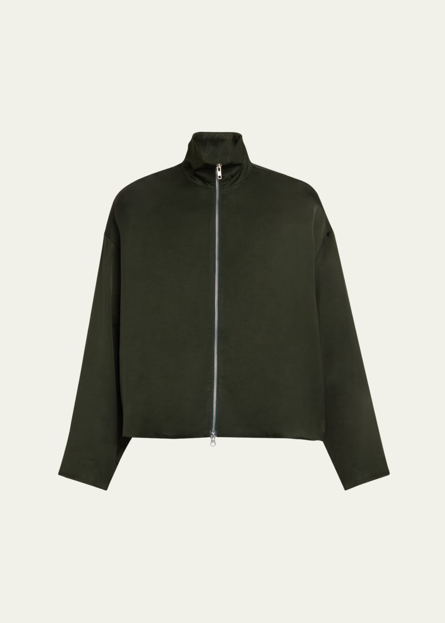 6397 Liquid Satin Jacket - Bergdorf Goodman