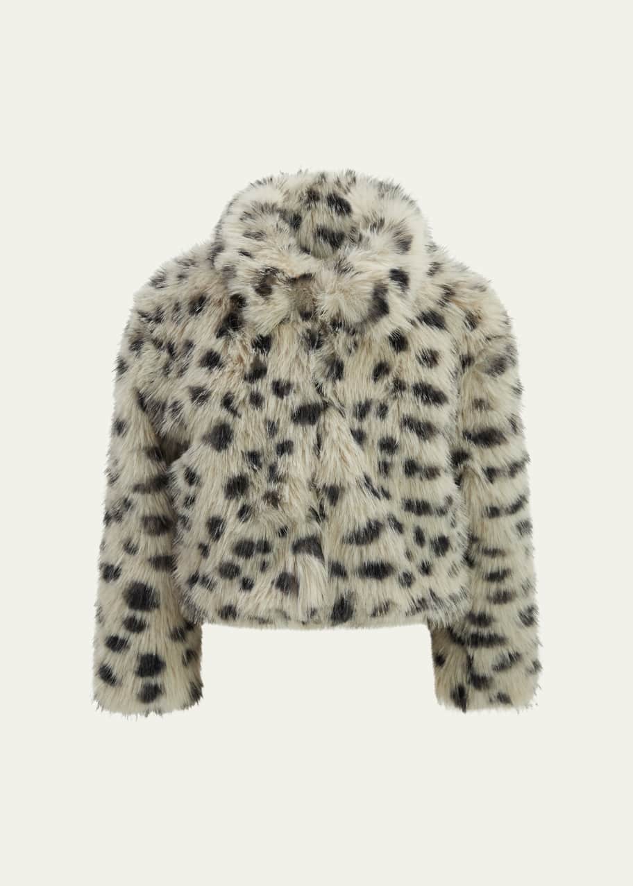 Bardot Junior Girl's Leo Faux Fur Coat, Size 4-14 - Bergdorf Goodman
