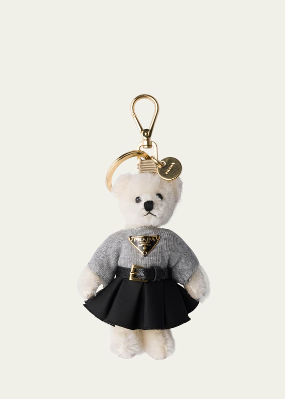 Prada Bear Charm Keychain - Bergdorf Goodman
