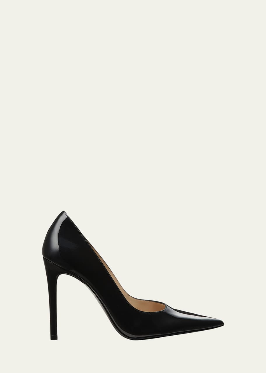 Stuart Weitzman Stuart Patent Stiletto Pumps - Bergdorf Goodman