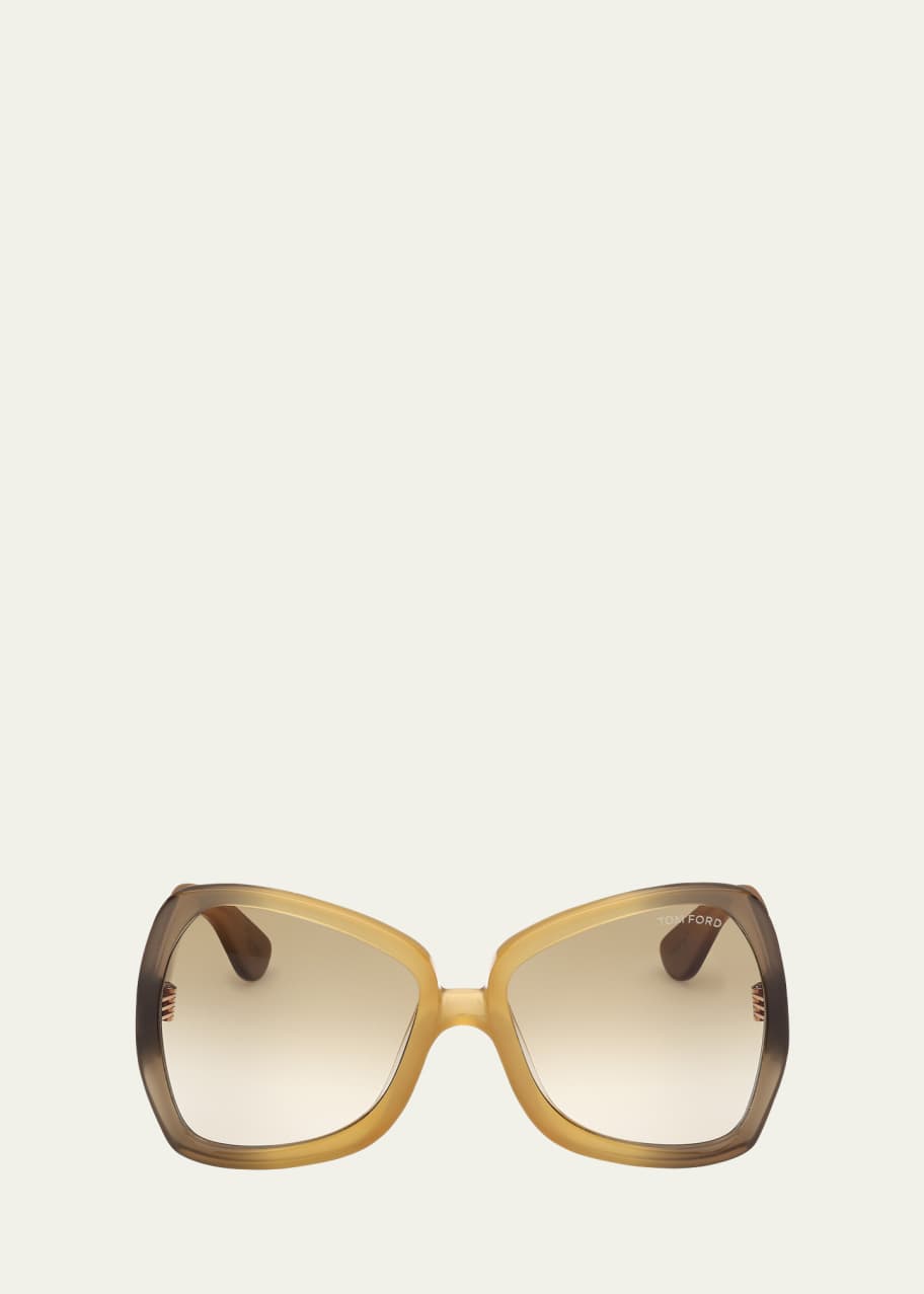 TOM FORD Jerry Butterfly Acetate Sunglasses - Bergdorf Goodman