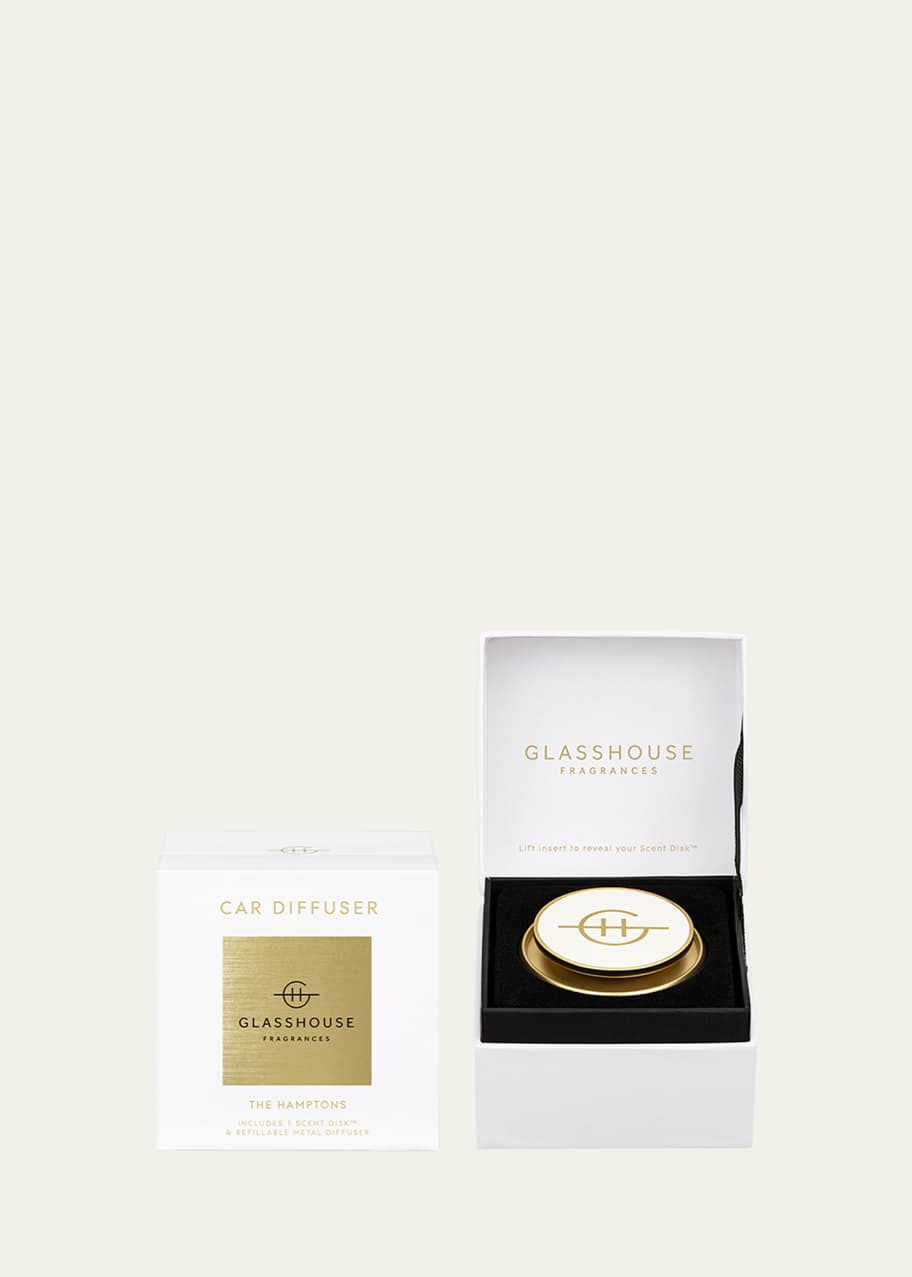 GLASSHOUSE FRAGRANCES Gold Car Diffuser, The Hamptons - Bergdorf Goodman