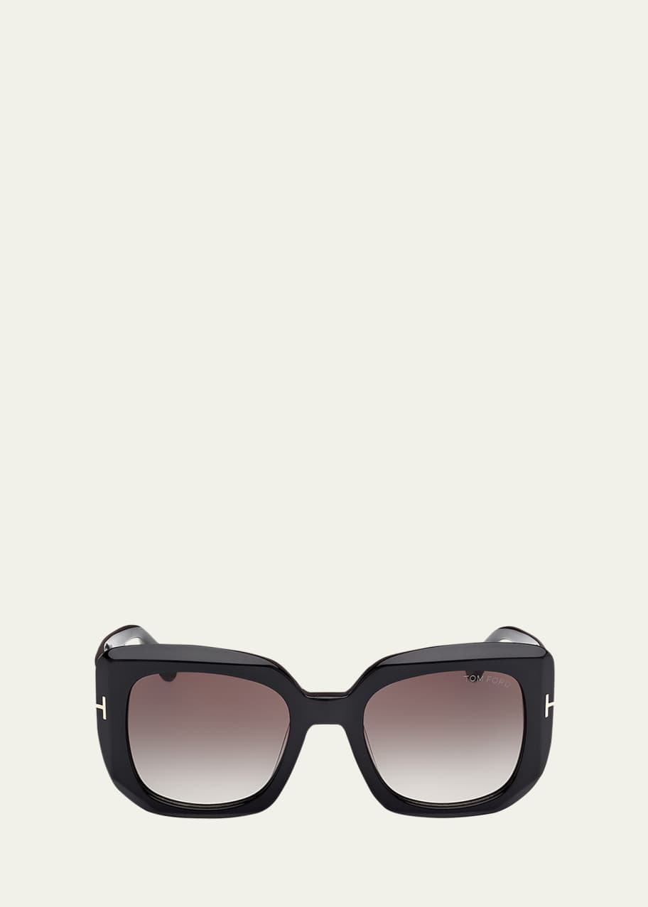 TOM FORD Carla-02 Acetate Square Sunglasses - Bergdorf Goodman