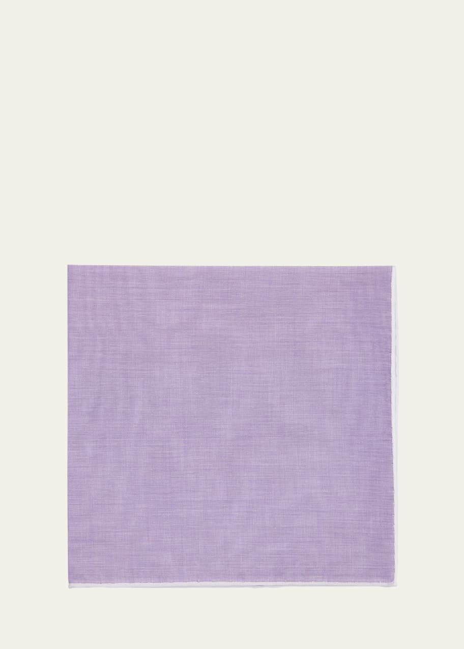 Simonnot Godard Men's Cotton Satin-Edge Pocket Handkerchief - Bergdorf ...