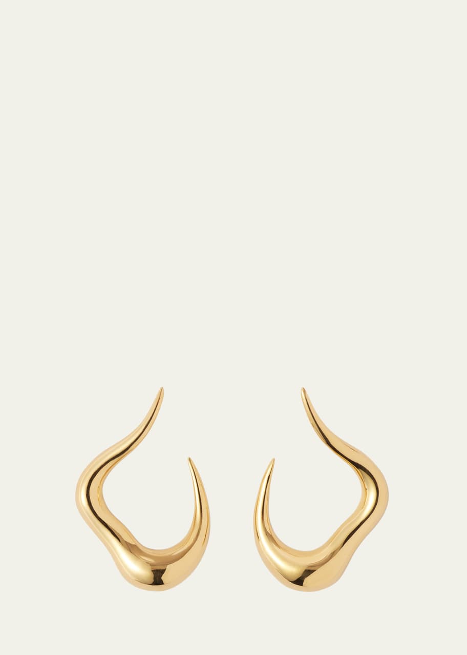 Fernando Jorge 18K Yellow Gold Bold Stream Open Earrings - Bergdorf Goodman