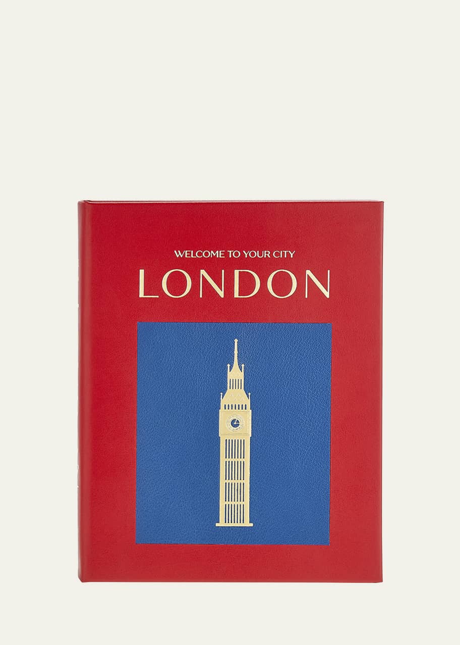 Graphic Image "Trope London" Leather-Bound Book, Edited by Sam Landers ...
