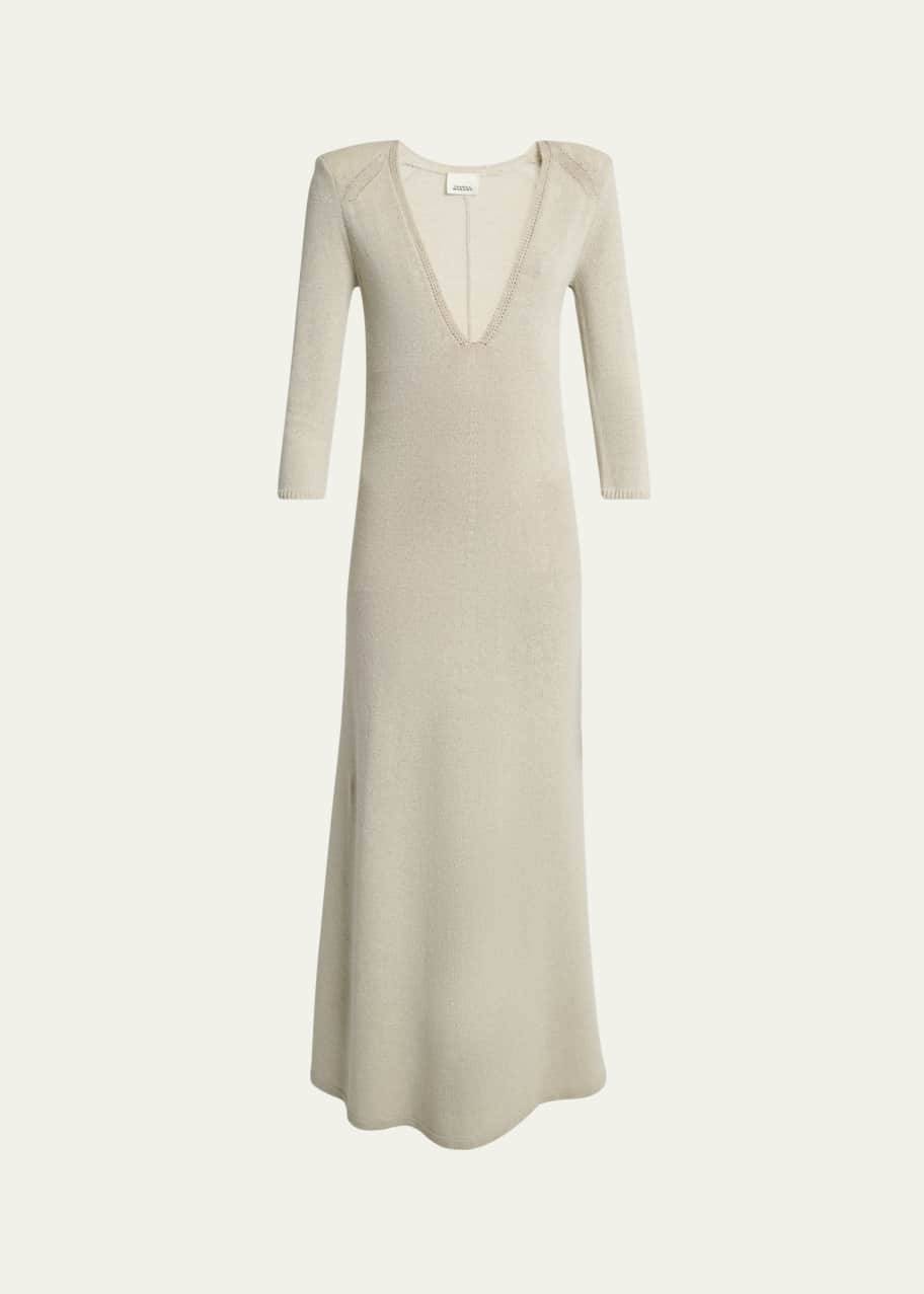 Isabel Marant Salina Fluid Tailoring Wool Dress - Bergdorf Goodman