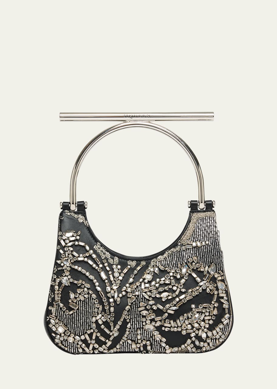 McQueen Mini T-Bar Top-Handle Bag - Bergdorf Goodman