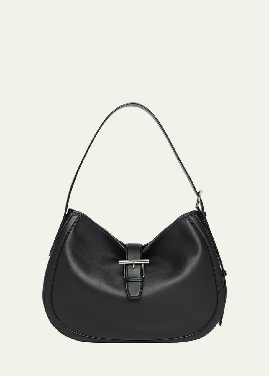 McQueen T-Bar Leather Shoulder Bag - Bergdorf Goodman
