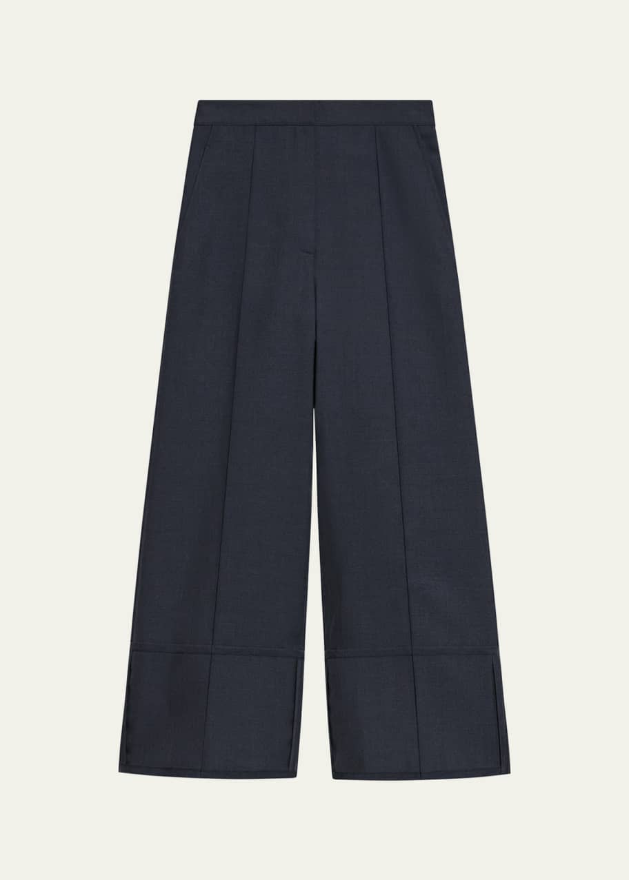 Theory Cuffed Crop Pants - Bergdorf Goodman