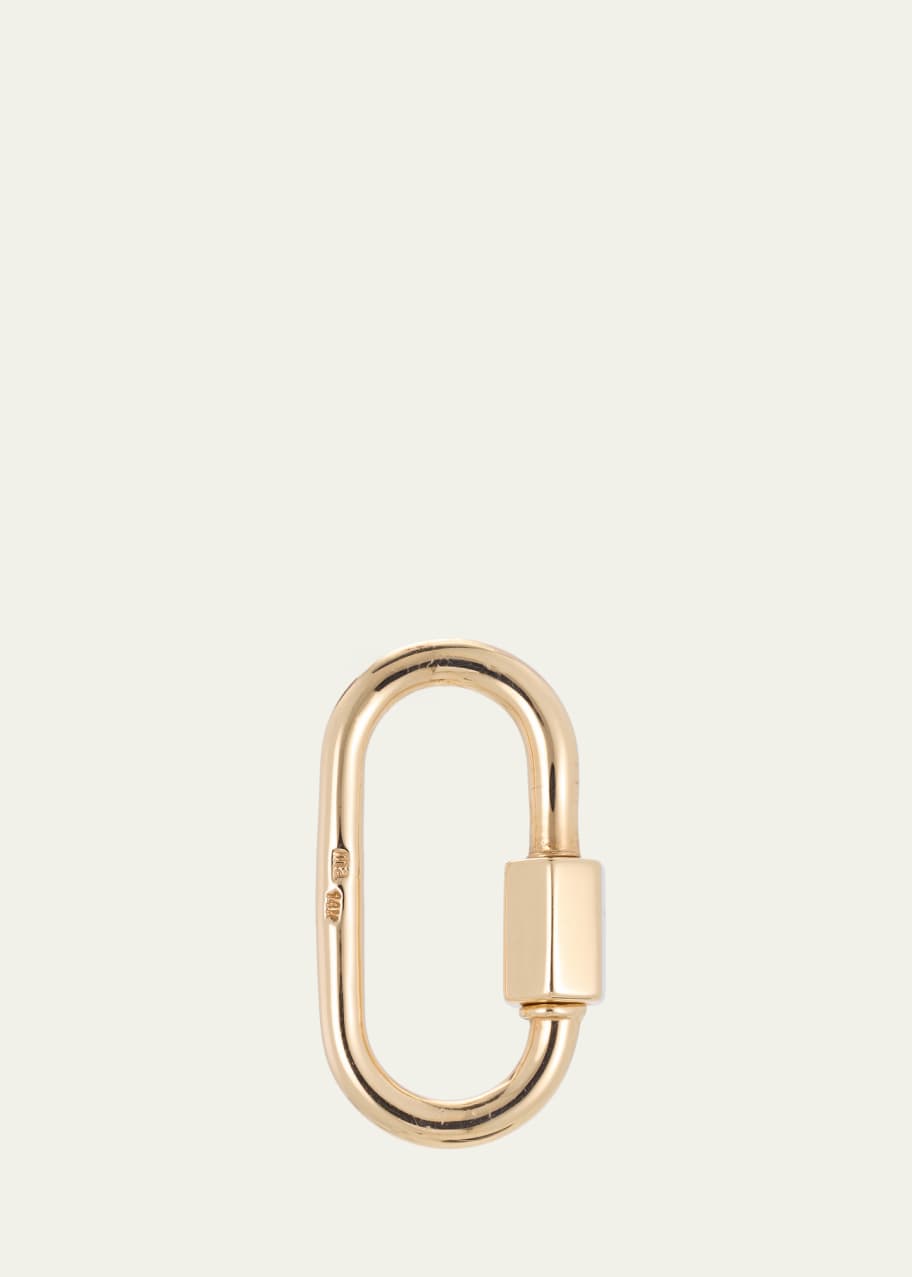 Marla Aaron Medium Lock in 14K Yellow Gold - Bergdorf Goodman