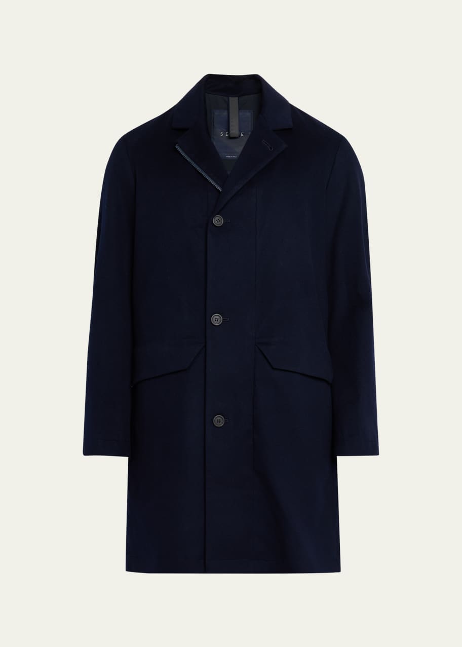 Sease Men's Drone Wool and Cashmere Dust Coat - Bergdorf Goodman