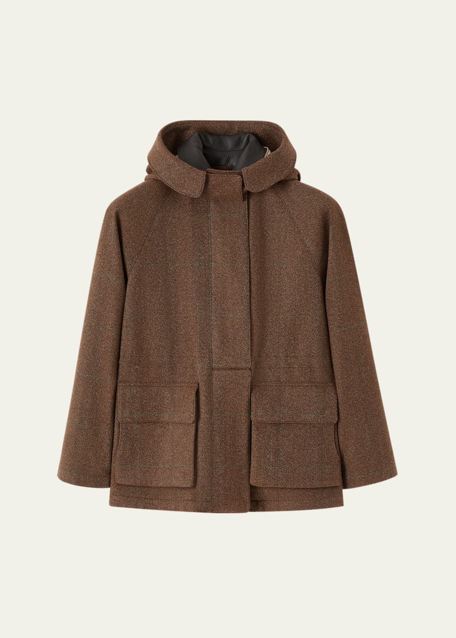 Loro Piana Horsey® Cashmere Mini Parka Jacket - Bergdorf Goodman