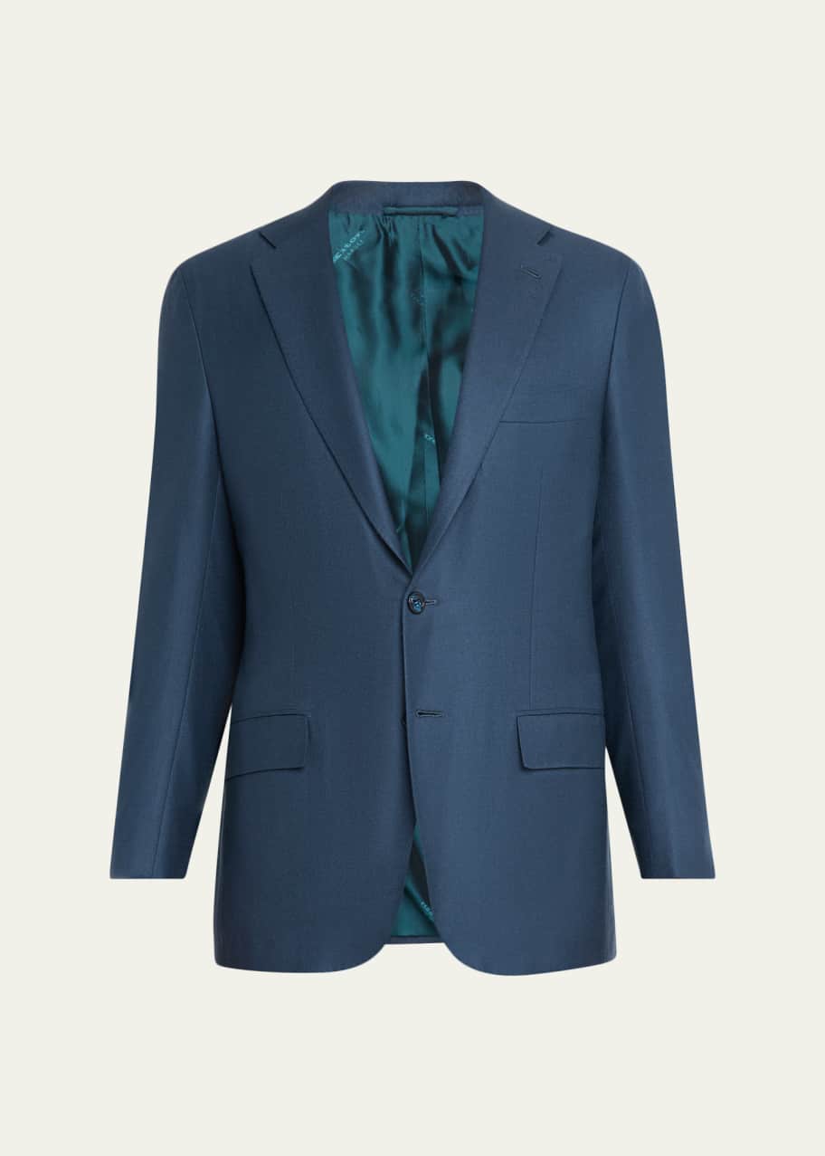 Kiton Men's Solid Cashmere Sport Coat - Bergdorf Goodman