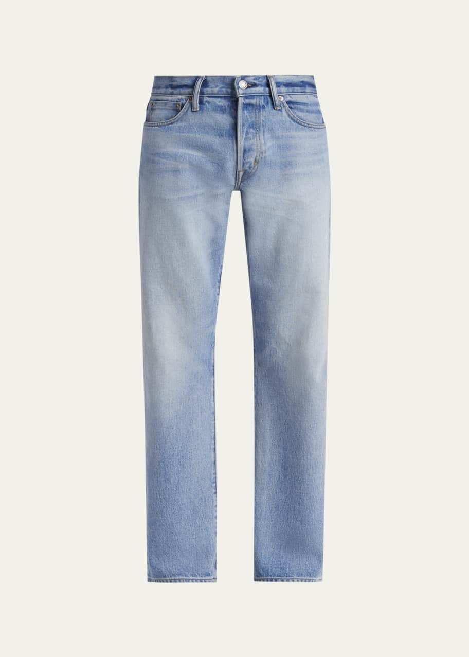 TOM FORD Men's Straight Five-Pocket Jeans - Bergdorf Goodman
