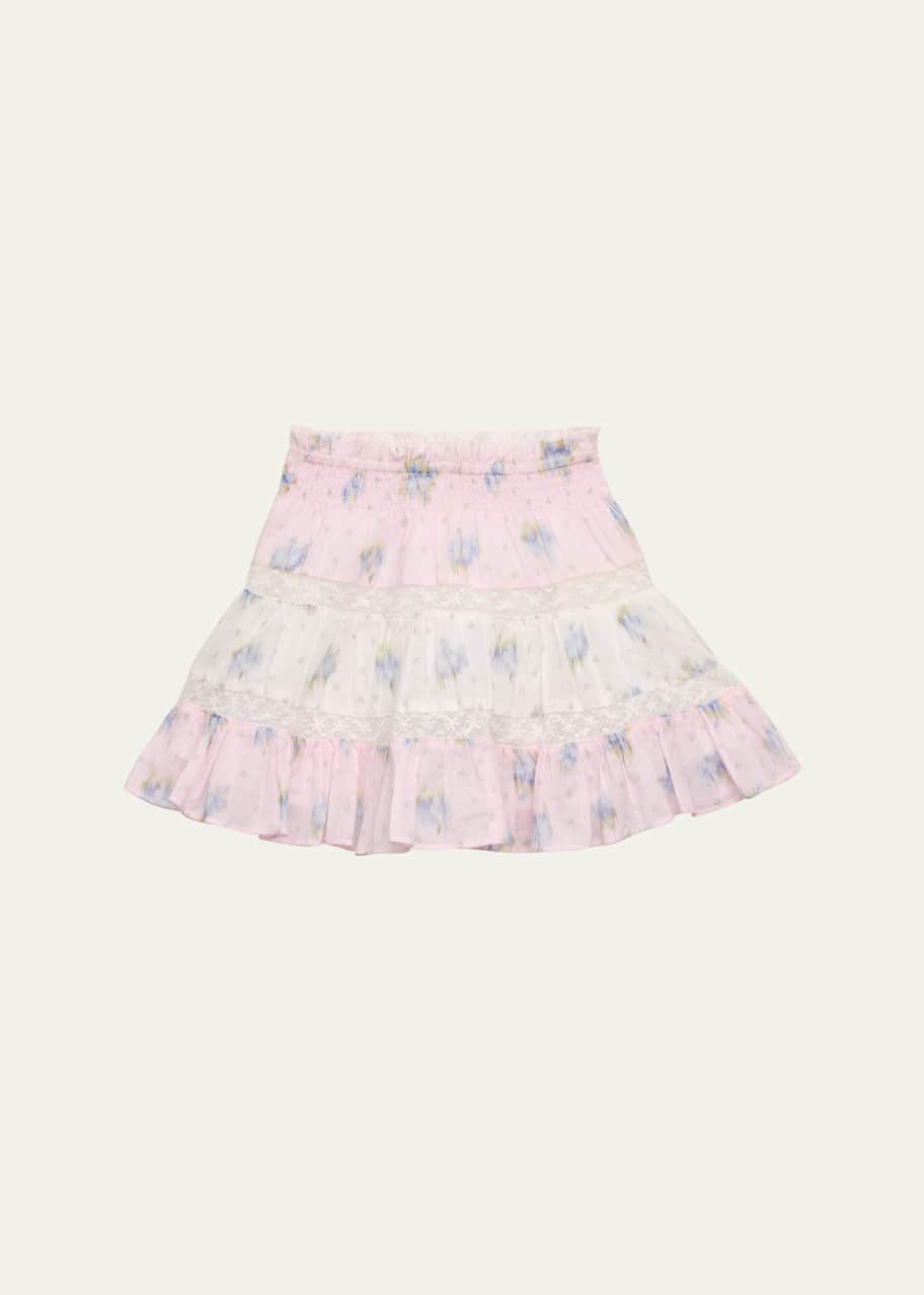 LoveShackFancy Girl's Tween Raf Mixed Print Skirt, Size 4-6 - Bergdorf ...