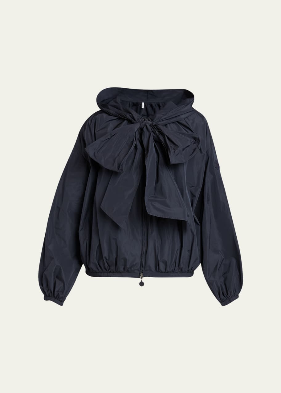 Moncler Pecher Lightweight Blouson Bow Jacket - Bergdorf Goodman