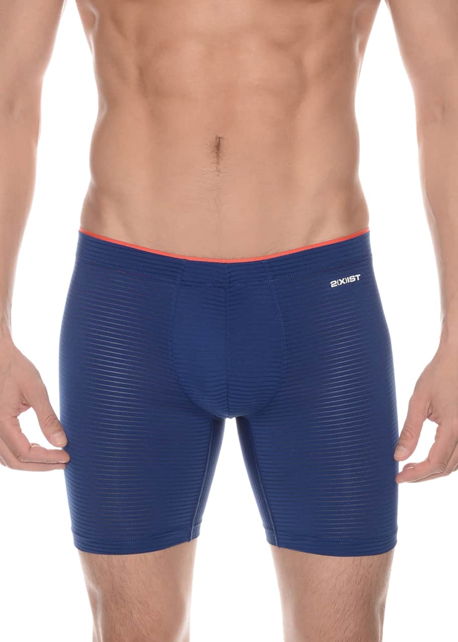 2Xist Sliq Micro Long-Leg Boxer Briefs - Bergdorf Goodman