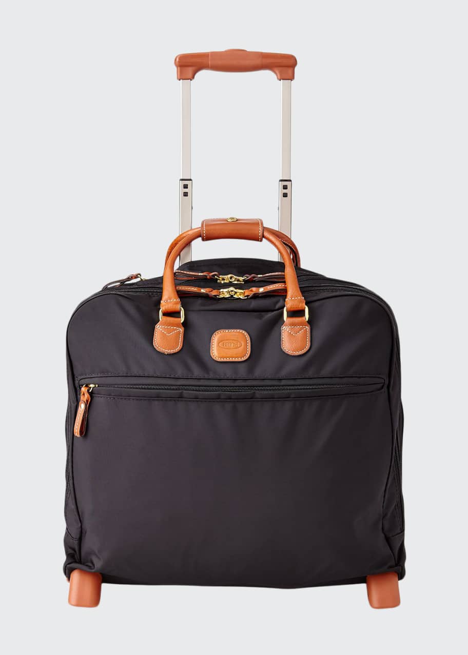 Bric's Black Rolling Pilot Case Luggage - Bergdorf Goodman