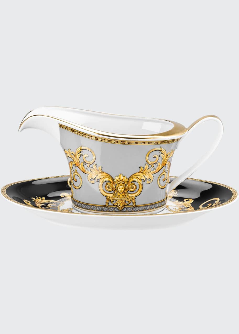 Versace Prestige Gala Sauce Boat & Stand - Bergdorf Goodman