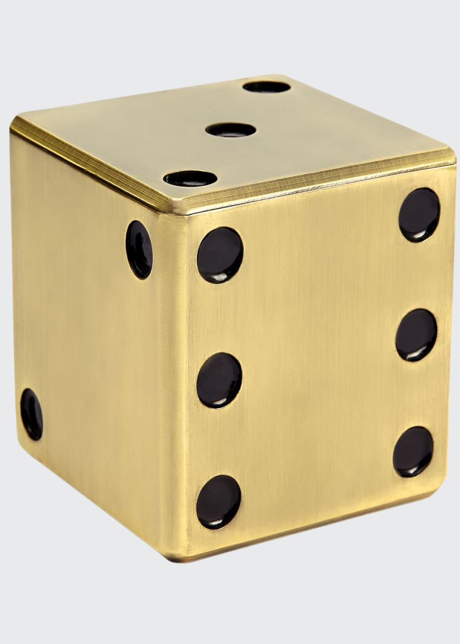 L'Objet Golden Dice Decorative Box - Bergdorf Goodman