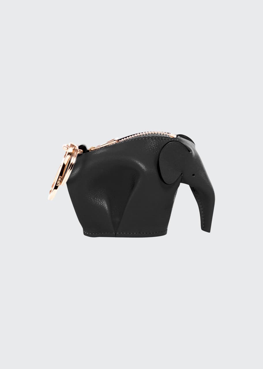 Loewe Elephant Charm Keychain - Bergdorf Goodman