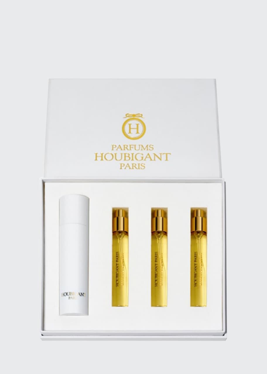 Houbigant Paris Quelques Fleurs L'Original Extrait Travel Spray Set, 4x ...