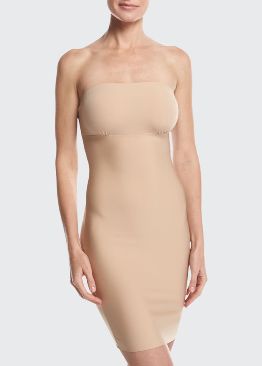 Commando Two-Faced Tech Strapless Control Shapewear Slip - Bergdorf Goodman