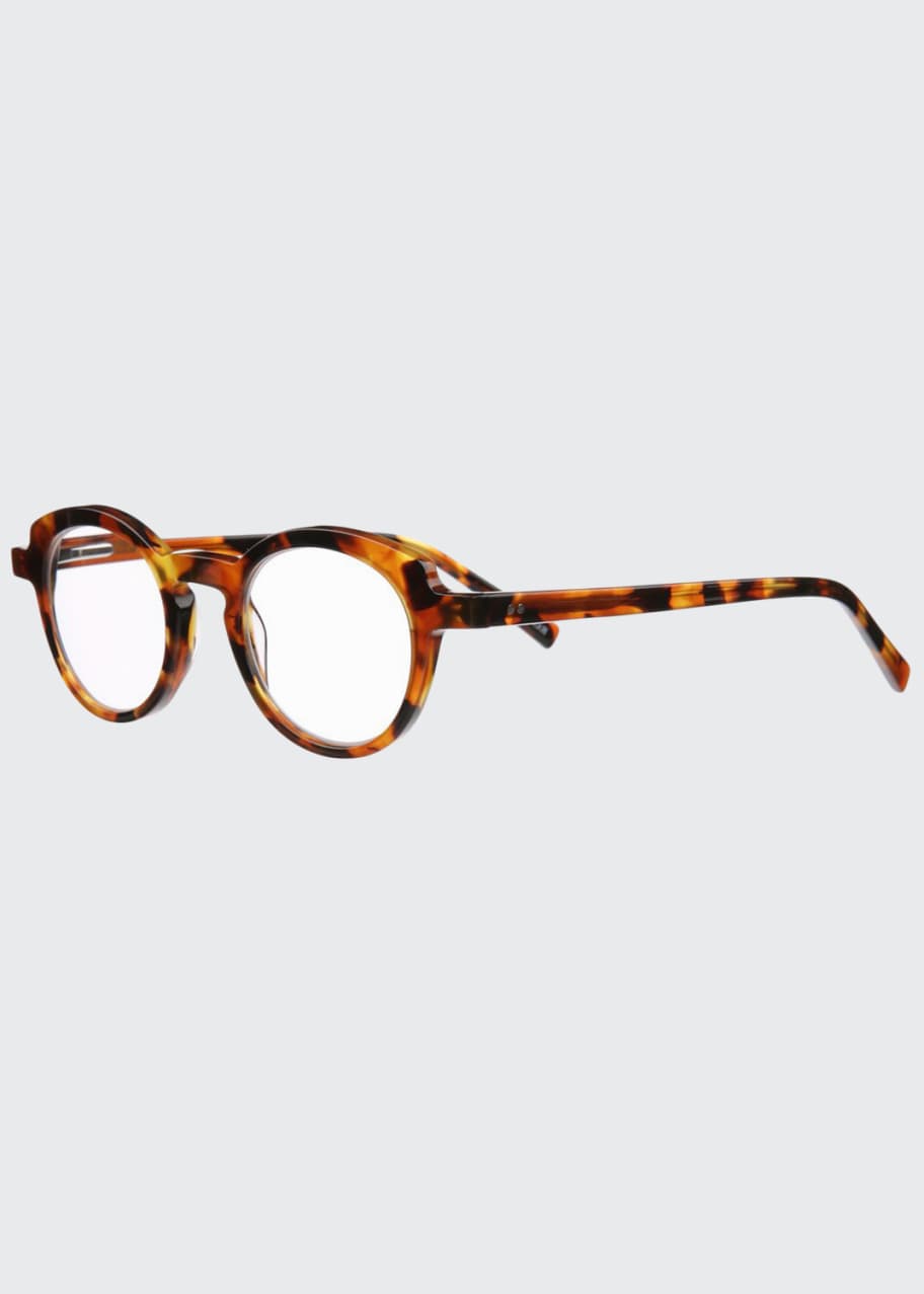 Eyebobs Cabaret Round Readers, Brown Pattern - Bergdorf Goodman