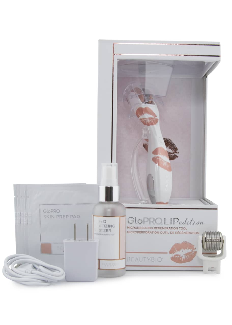 BeautyBio GloPRO® Lip Edition Microneedling Regeneration Tool with FACE ...