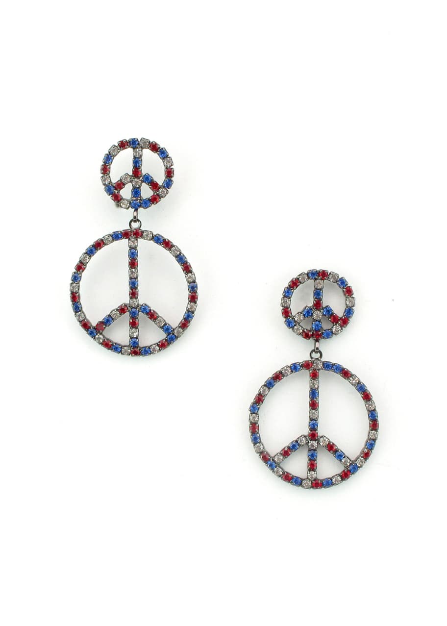 Elizabeth Cole Eleanor Peace Drop Earrings - Bergdorf Goodman
