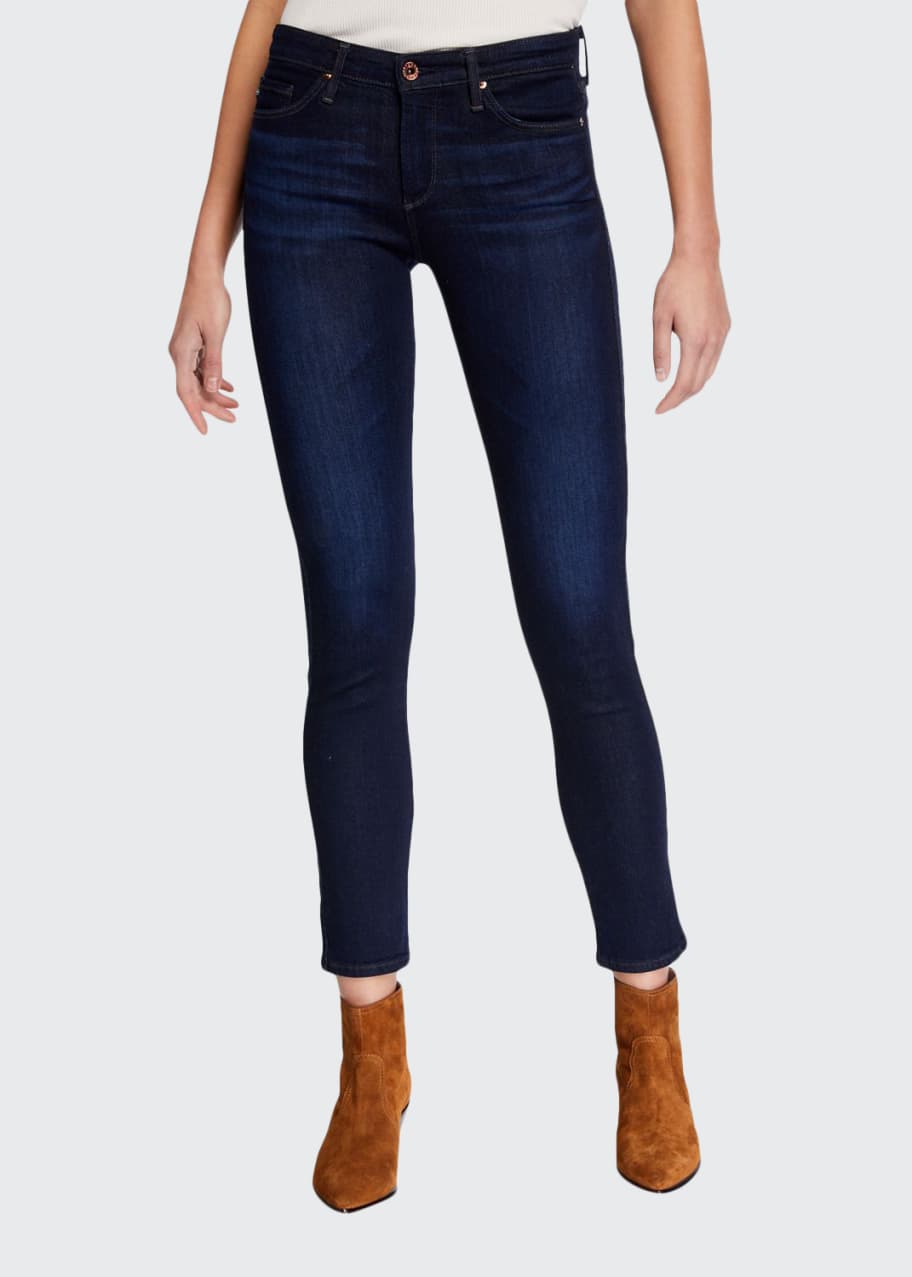 AG Jeans Prima Mid-Rise Ankle Cigarette Jeans - Bergdorf Goodman