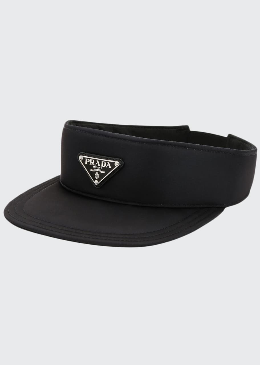 Prada Men's Solid Nylon Visor - Bergdorf Goodman