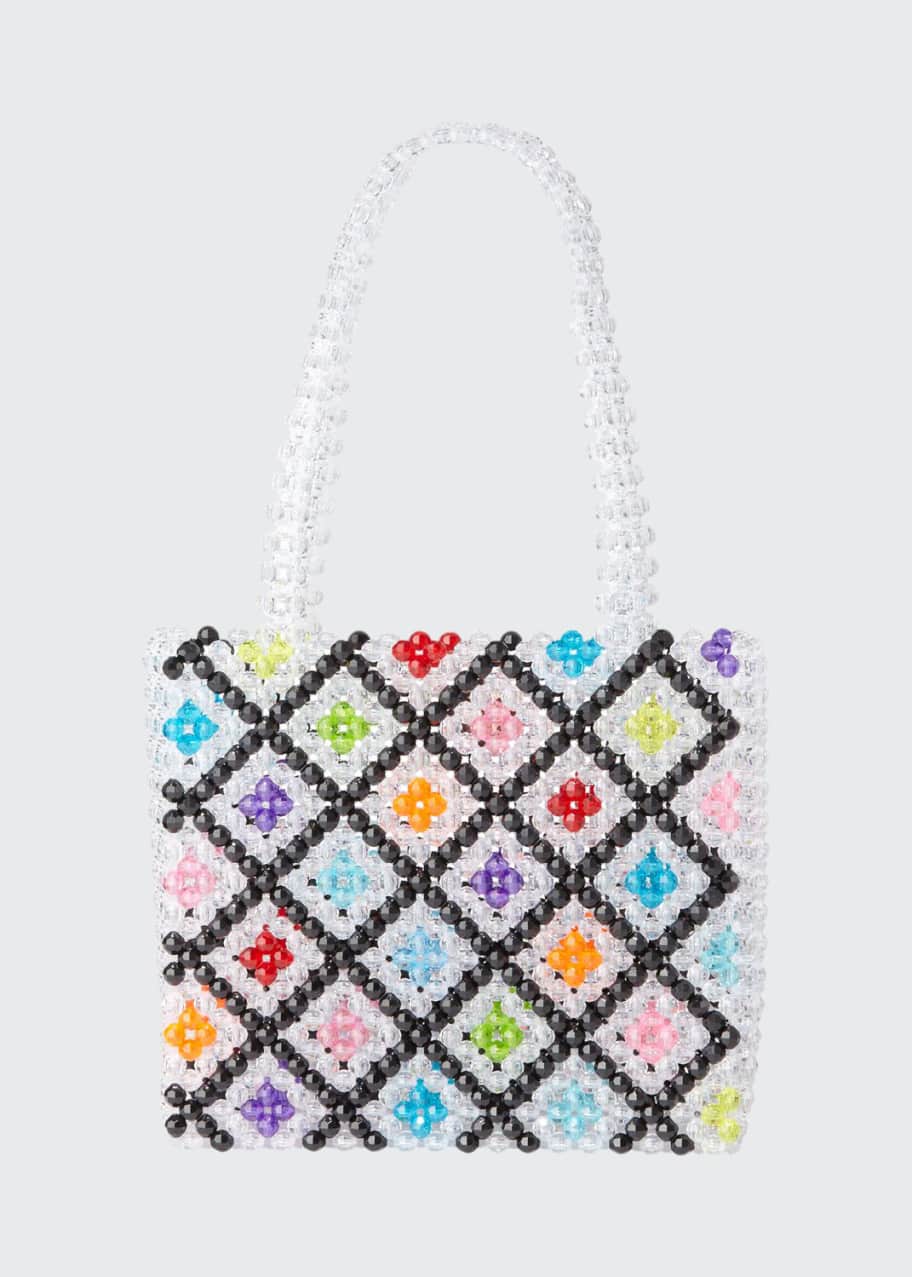 Susan Alexandra Seltzer Beaded Top Handle Bag - Bergdorf Goodman