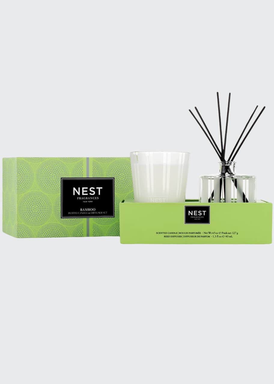 NEST New York Bamboo Petite Candle & Diffuser Set - Bergdorf Goodman