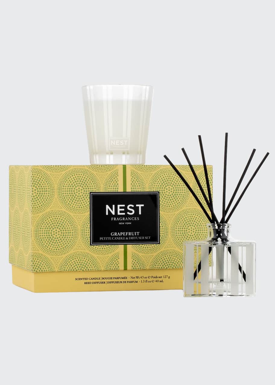 NEST New York Grapefruit Petite Candle & Diffuser Set - Bergdorf Goodman