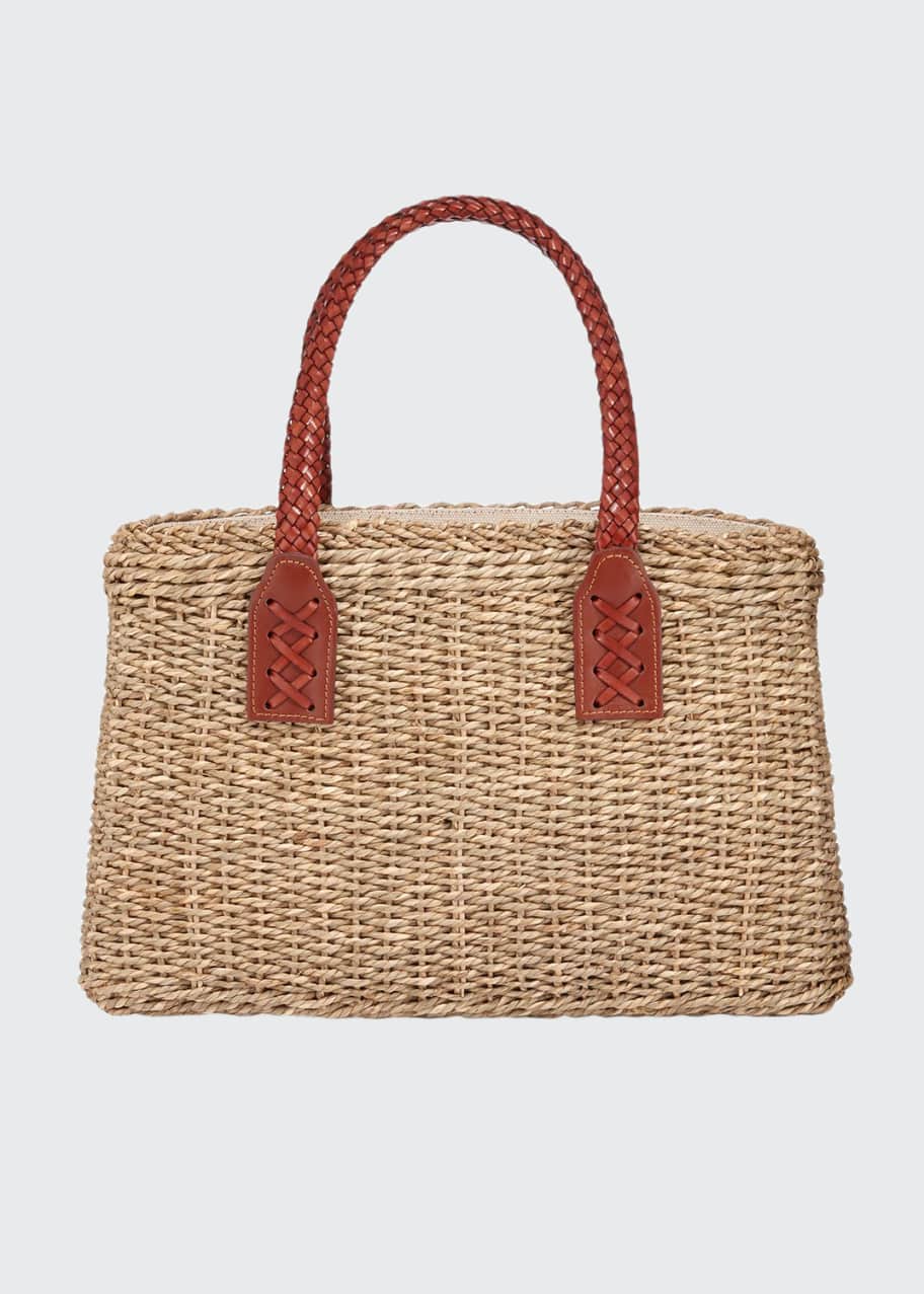 Laboratorio Capri Woven Wicker Straw Tote Bag - Bergdorf Goodman