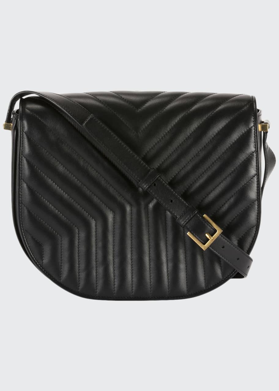 Saint Laurent Quilted Y Satchel Shoulder Bag - Bergdorf Goodman