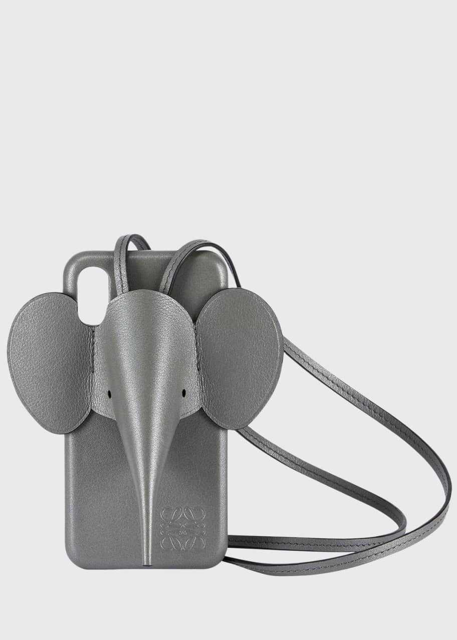 Loewe Elephant Crossbody Phone Case for iPhone® XS - Bergdorf Goodman