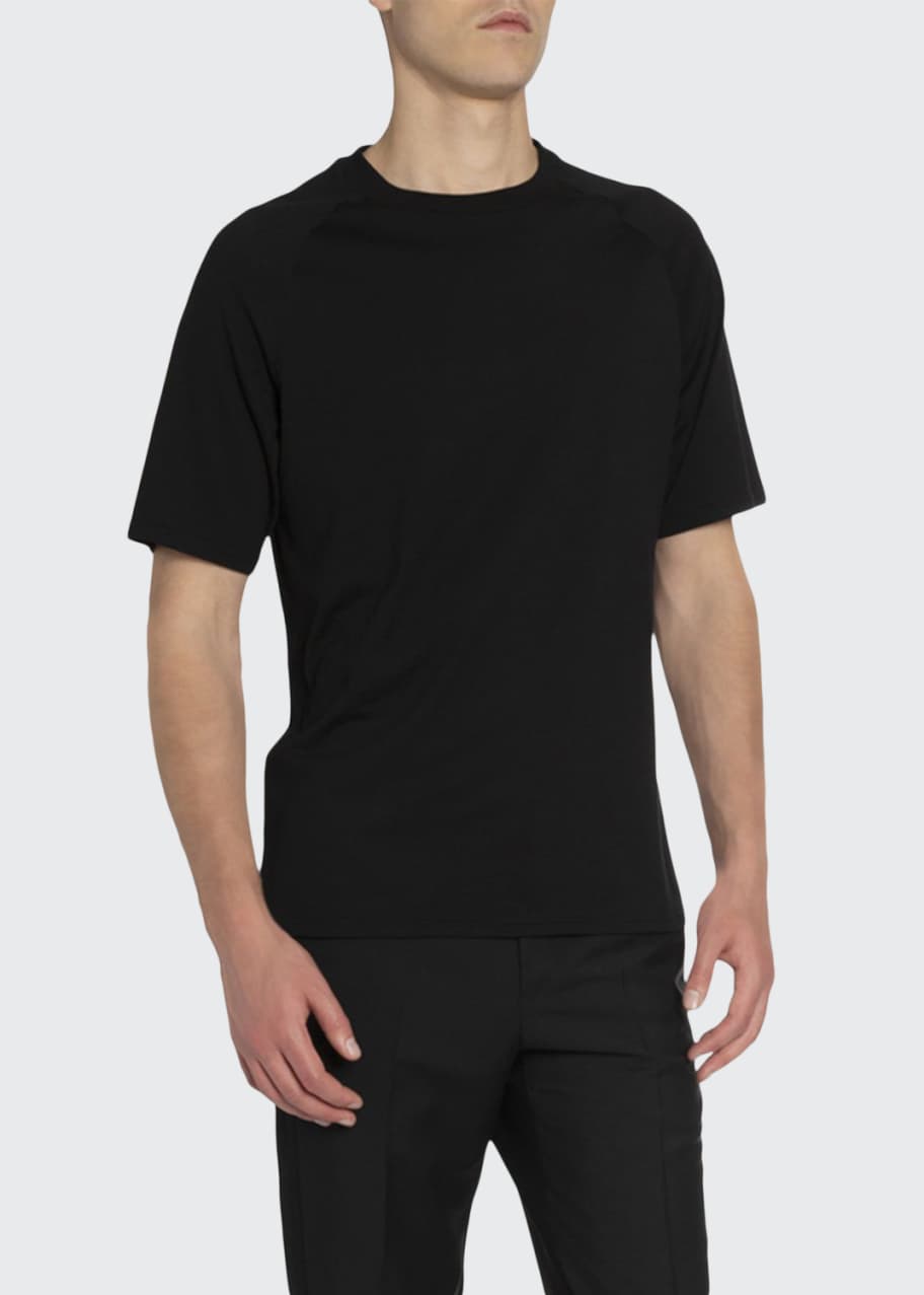 Givenchy Mens Logo Typographic T Shirt Bergdorf Goodman
