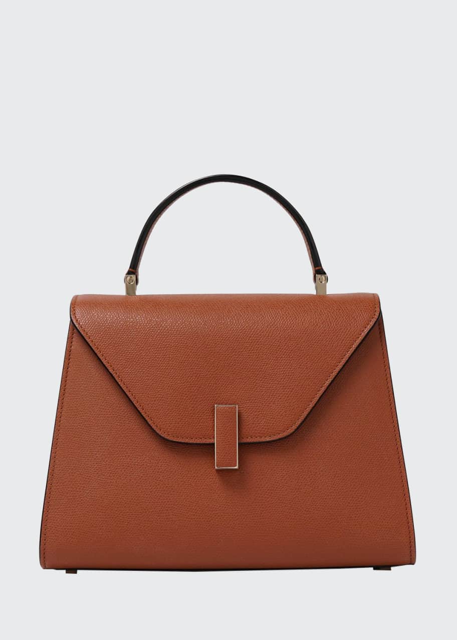 Valextra Iside Leather Top-Handle Bag - Bergdorf Goodman