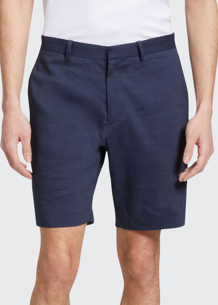 Theory Men's Curtis Eco-Crunch Shorts - Bergdorf Goodman