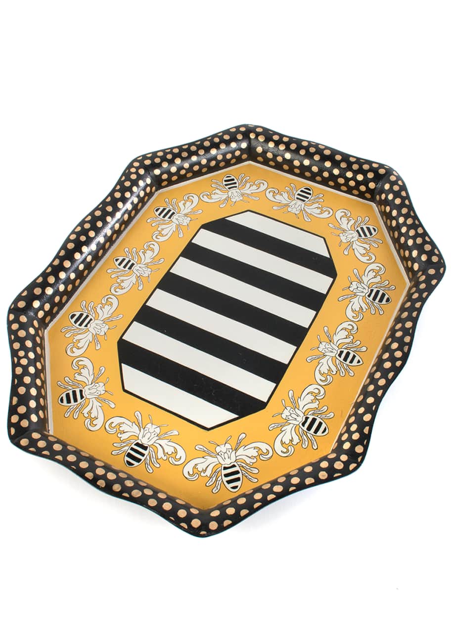 MacKenzie-Childs Queen Bee Tray - Bergdorf Goodman