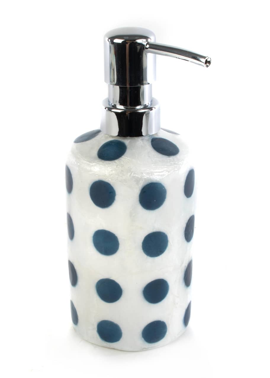 MacKenzie-Childs Royal Dot Pump Dispenser - Bergdorf Goodman